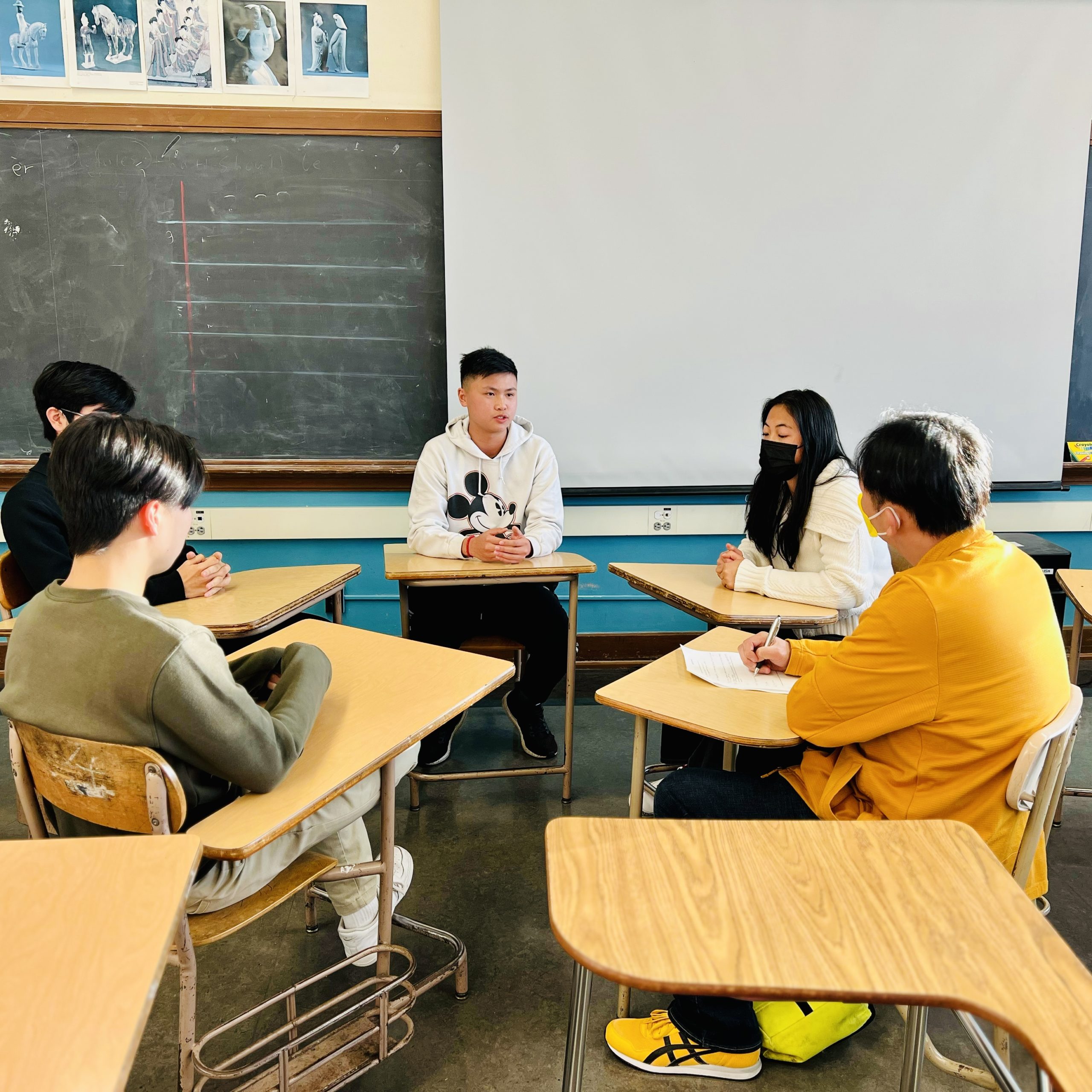 Practicing mock interviews | Community Youth Center